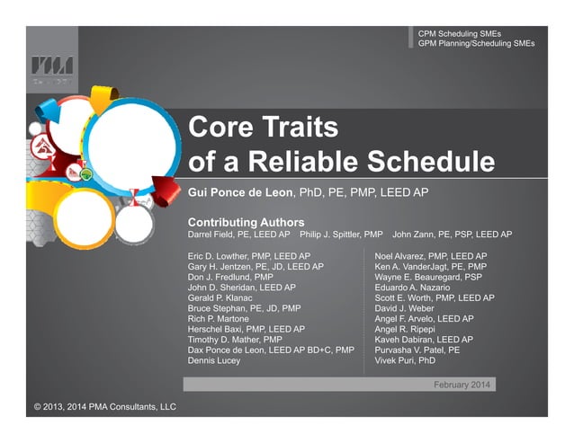 In Pursuit of Reliable Schedules | PDF | Business and Finance