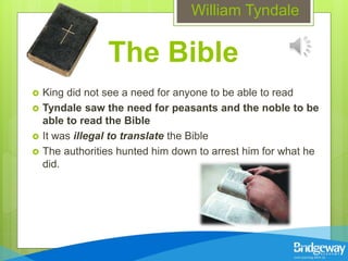 20. William Tyndale | PPTX