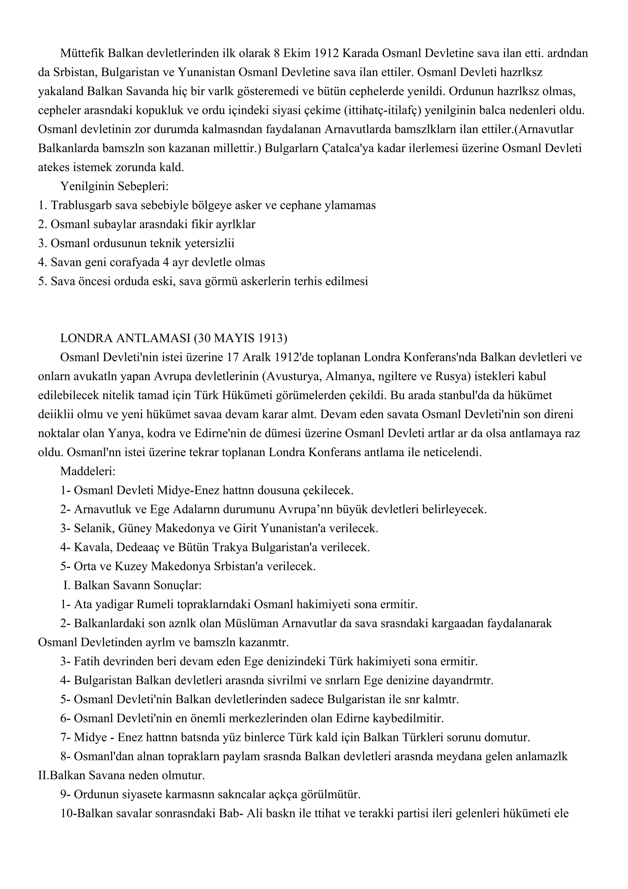 20. yüzyılda osmanlı devleti | PDF