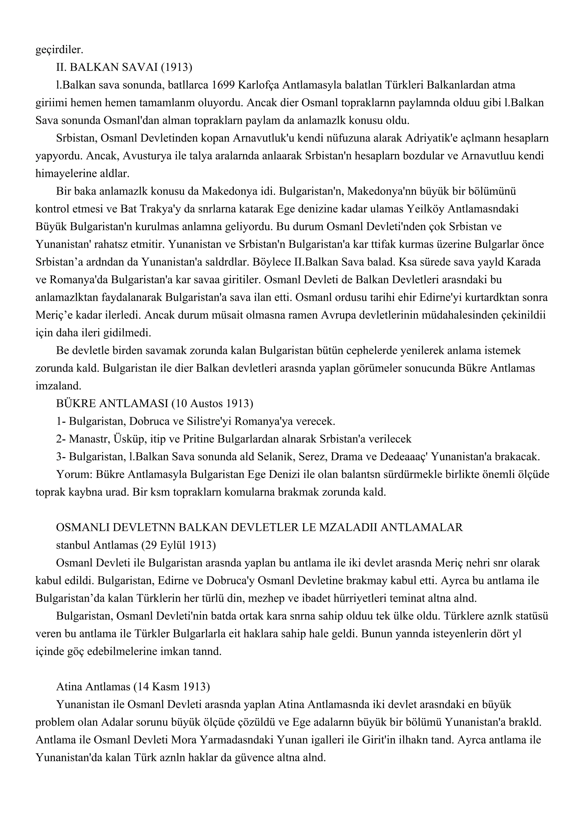 20. yüzyılda osmanlı devleti | PDF