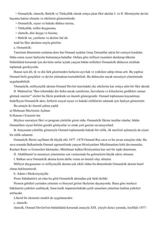 20. yüzyılda osmanlı devleti | PDF