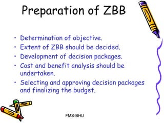 20.zero base budgeting | PPT