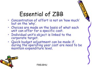 20.zero base budgeting | PPT | Business Accounting & Finance | Business
