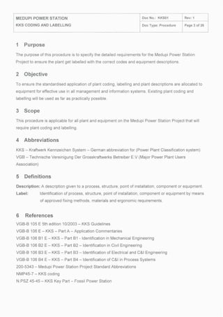 200 3340 kks coding and labelling procedure | PDF