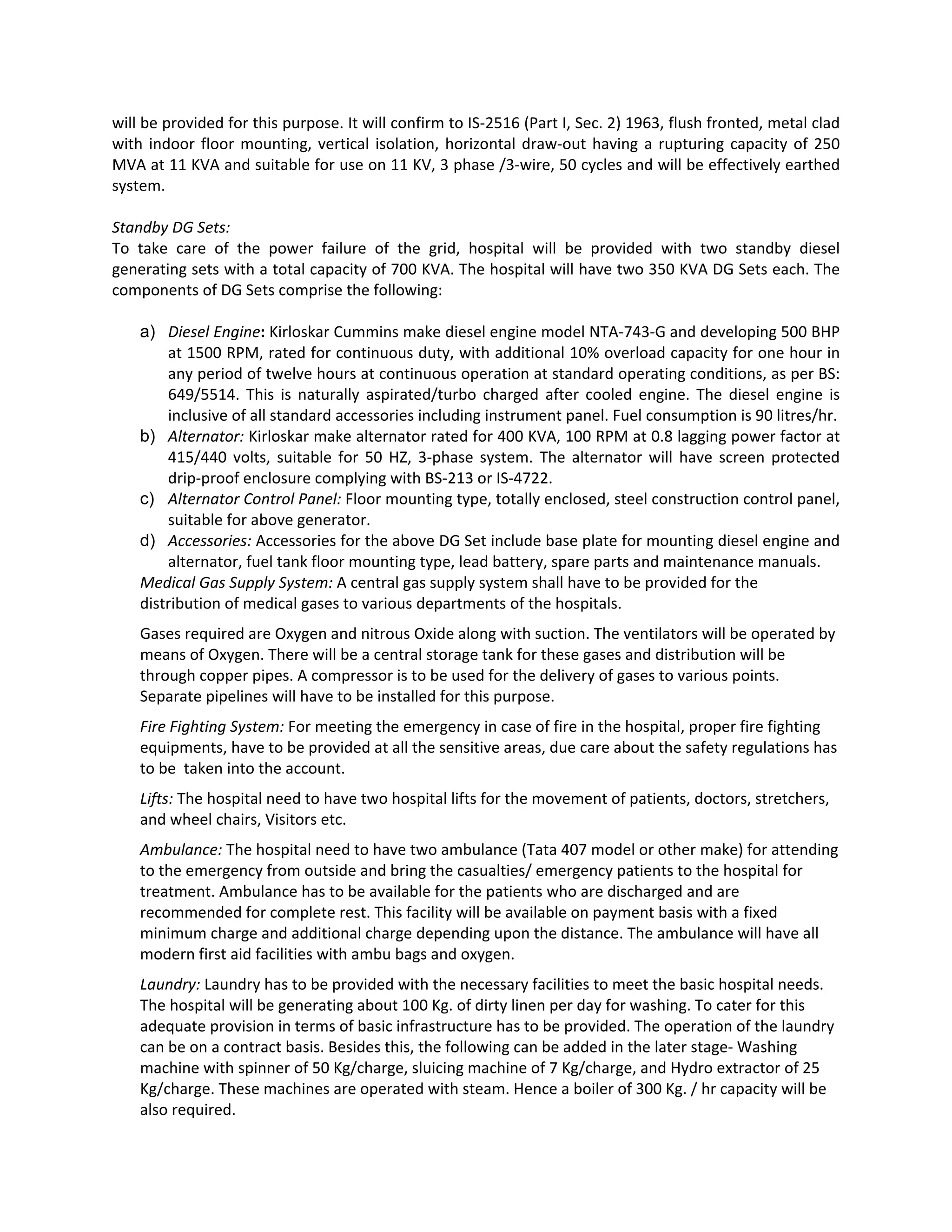 200 bed-hospital-project-report | PDF