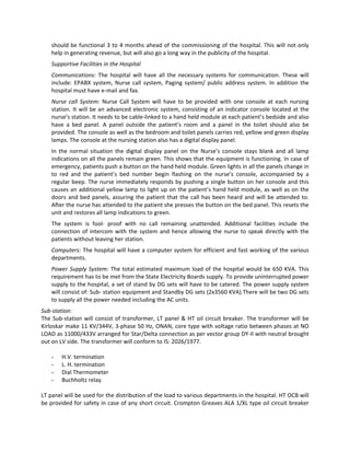 200 bed-hospital-project-report | PDF