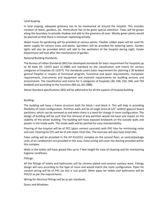 200 bed-hospital-project-report | PDF