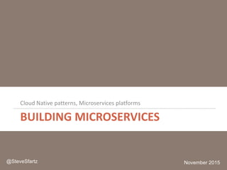 building microservices | PPT