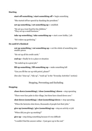 200 - Essential-Phrasal-Verbs list to use | PDF