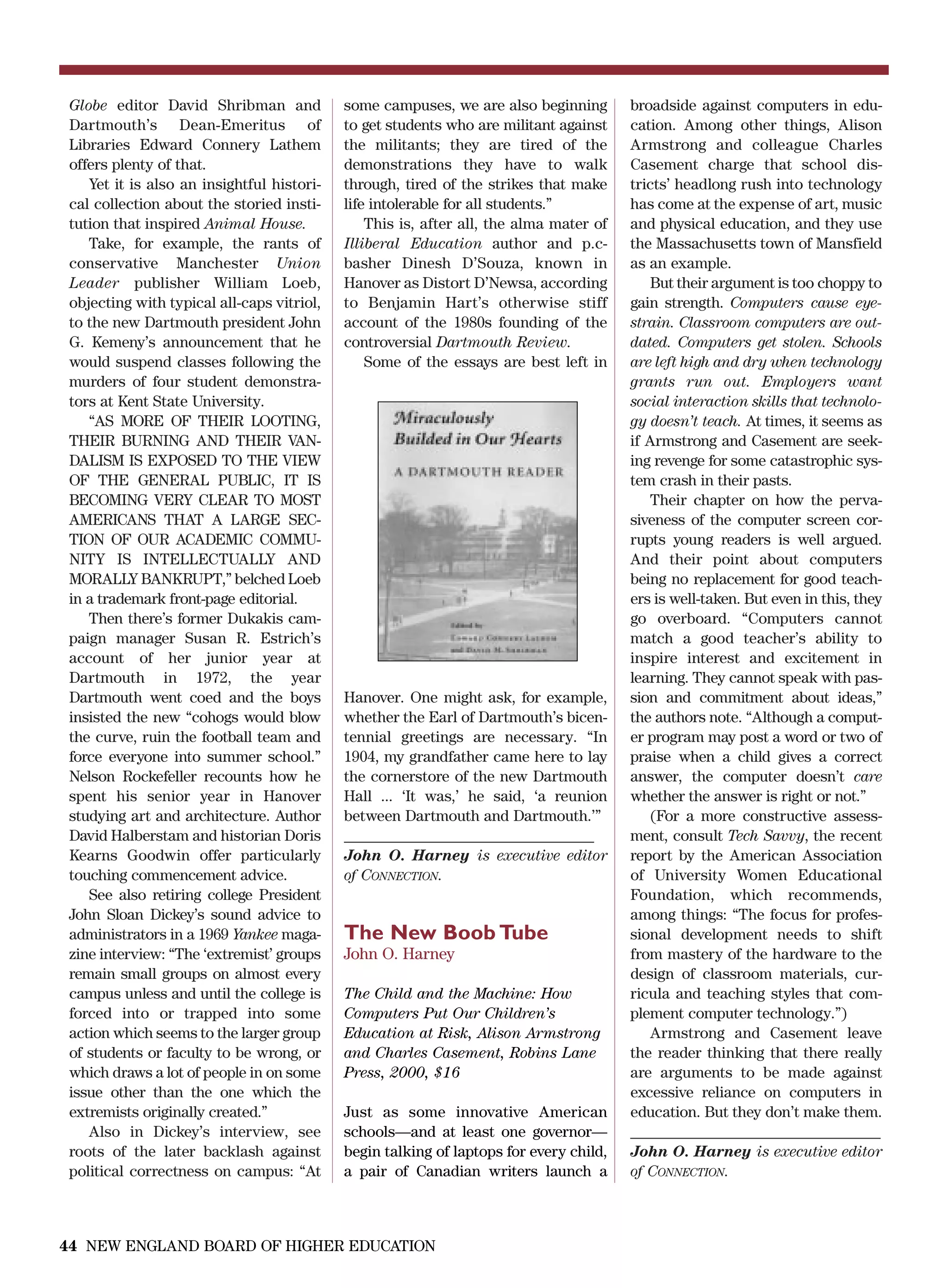 2000 summer harney-dartmouth | PDF