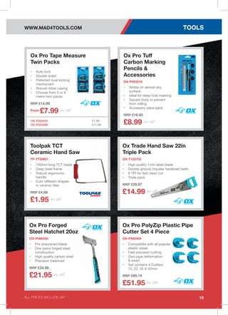 Autumn Super Deals - Mad4Tools | PDF