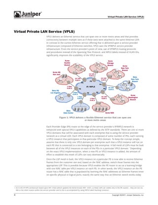 Virtual Private LAN Service (VPLS) | PDF | Computer Networking | Computing