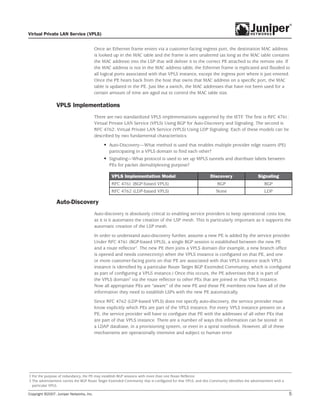 Virtual Private LAN Service (VPLS) | PDF | Computer Networking | Computing