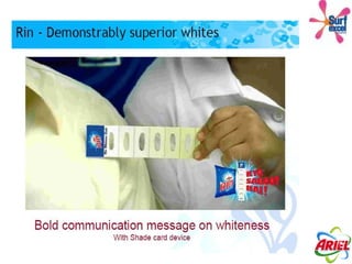 surfexcel-ariel-ppt | PPT | Marketing and Advertising | Business