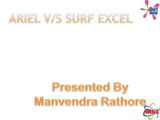 surfexcel-ariel-ppt | PPT | Marketing and Advertising | Business