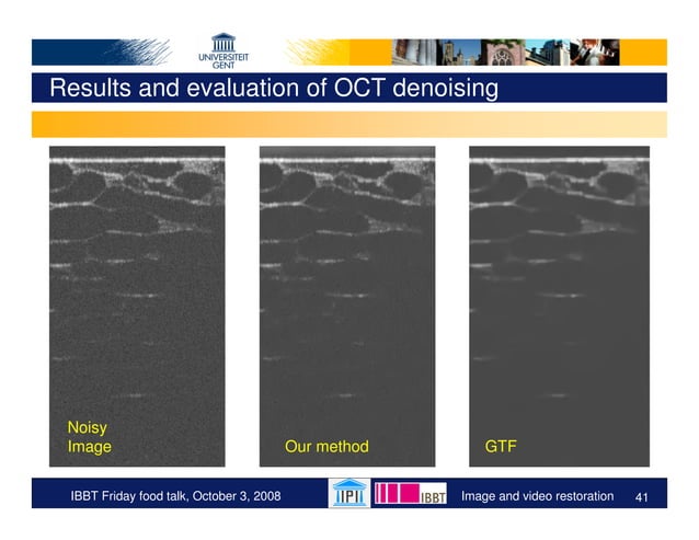 200081003 Friday Food@IBBT | PPT