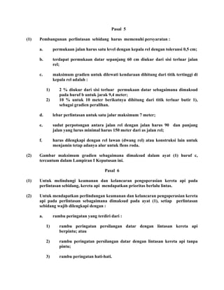 2000, km 53 tahun 2000 ttg perpotongan & persinggungan jalur ka dgn ...