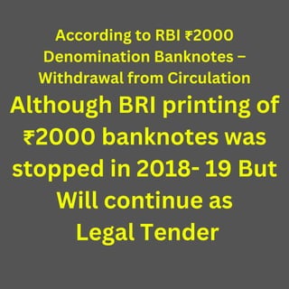 Is it demonetized Again? | PDF