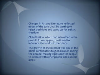 2000s ppt Final Project | PPT