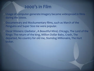 2000s ppt Final Project | PPT
