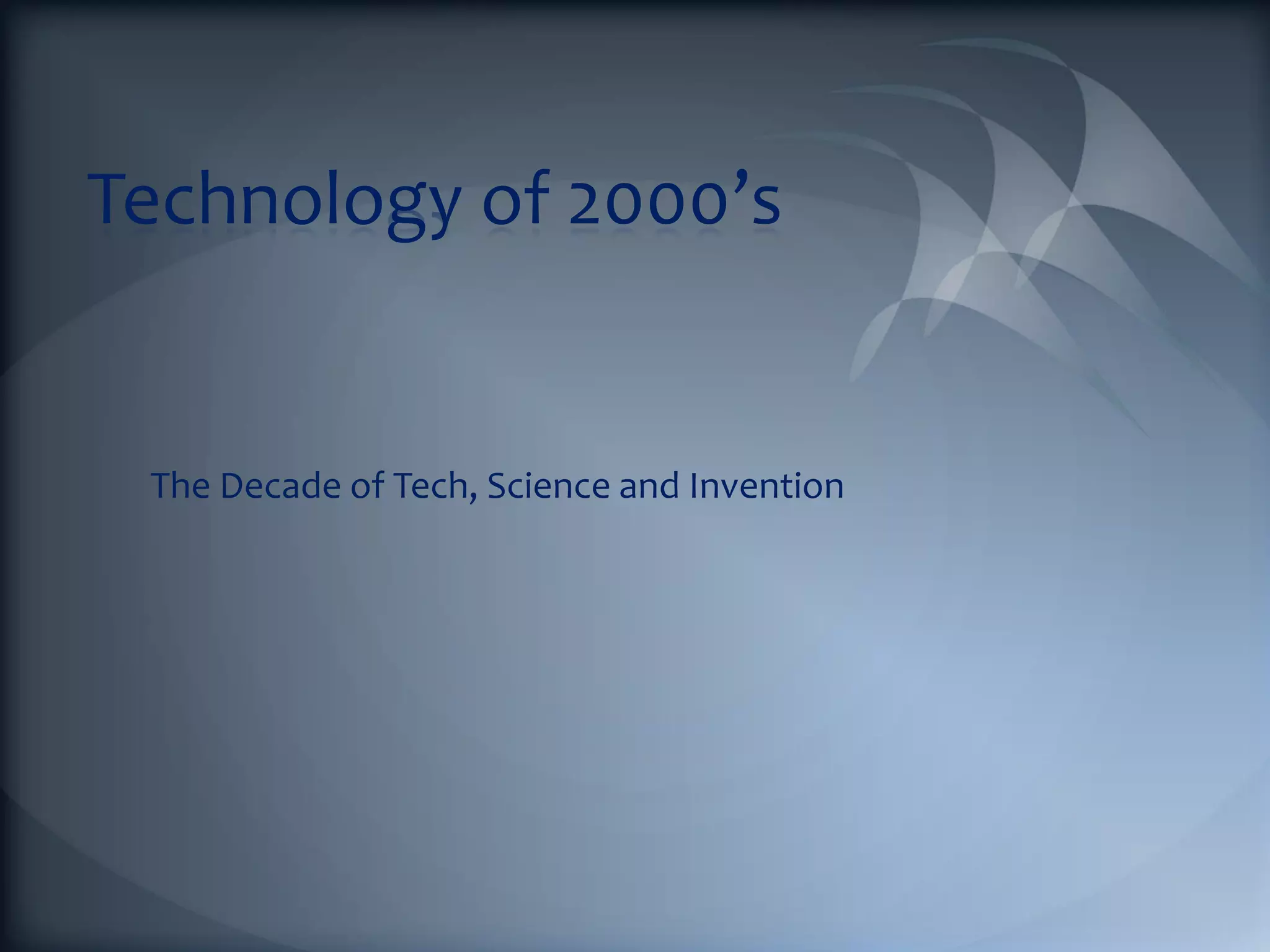 2000s ppt | PPT