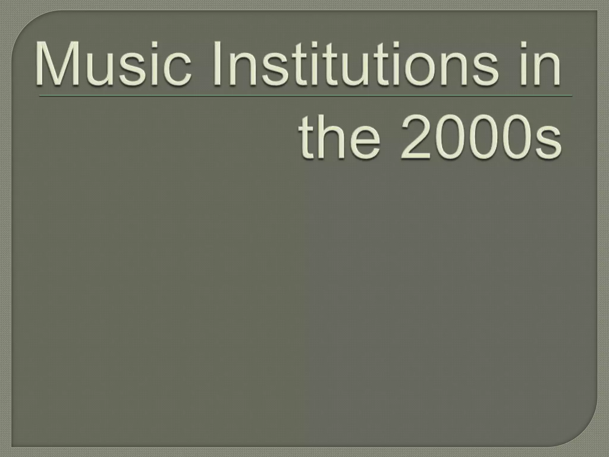 2000s presentations | PPTX