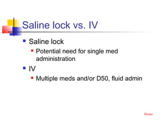 2001 04-april-ems-iv therapy-meds | PPT