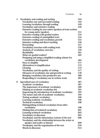 2001 learning vocabulary in another language-Paul Nation | PDF