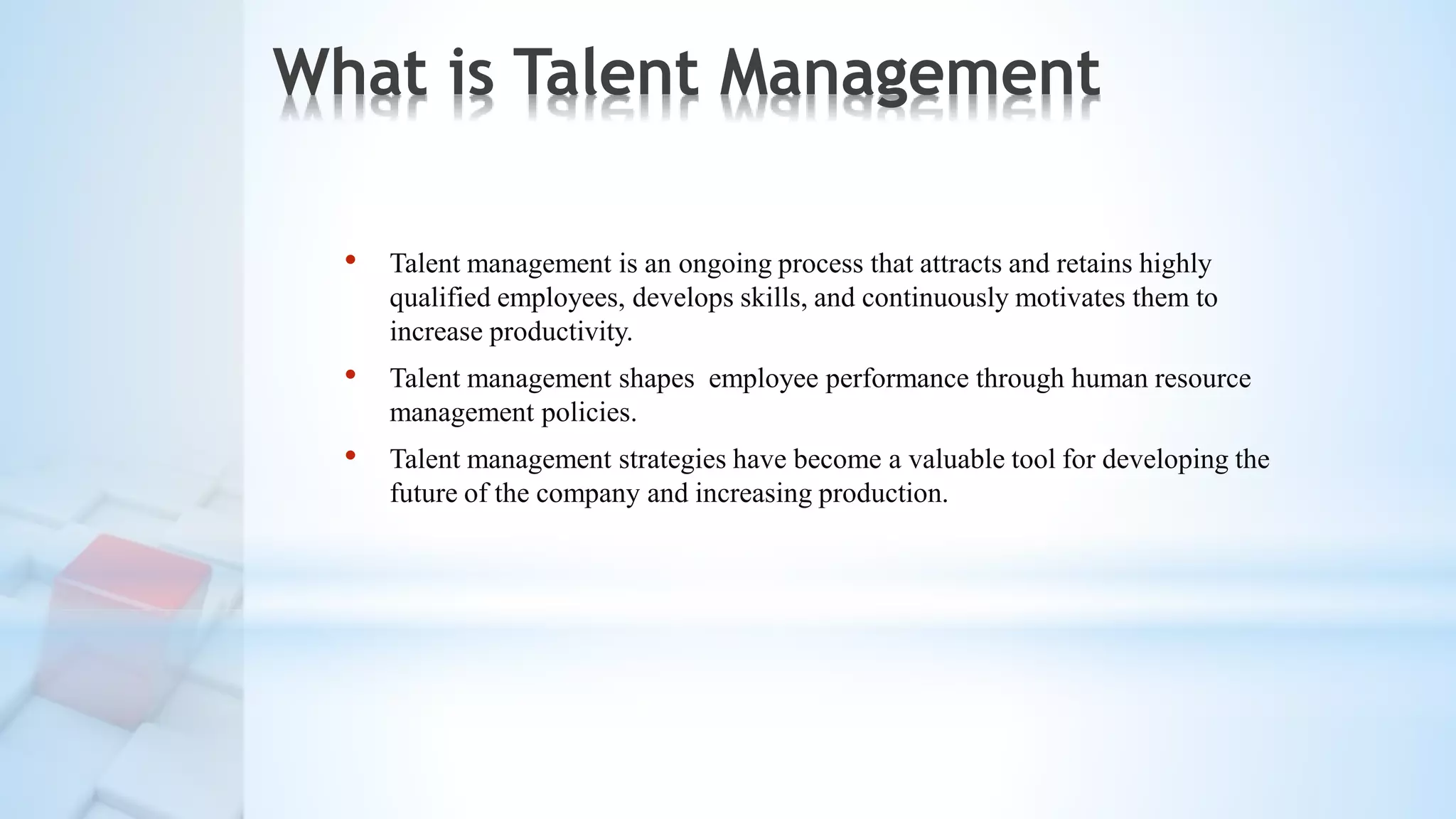 2001043 talent management | PPT