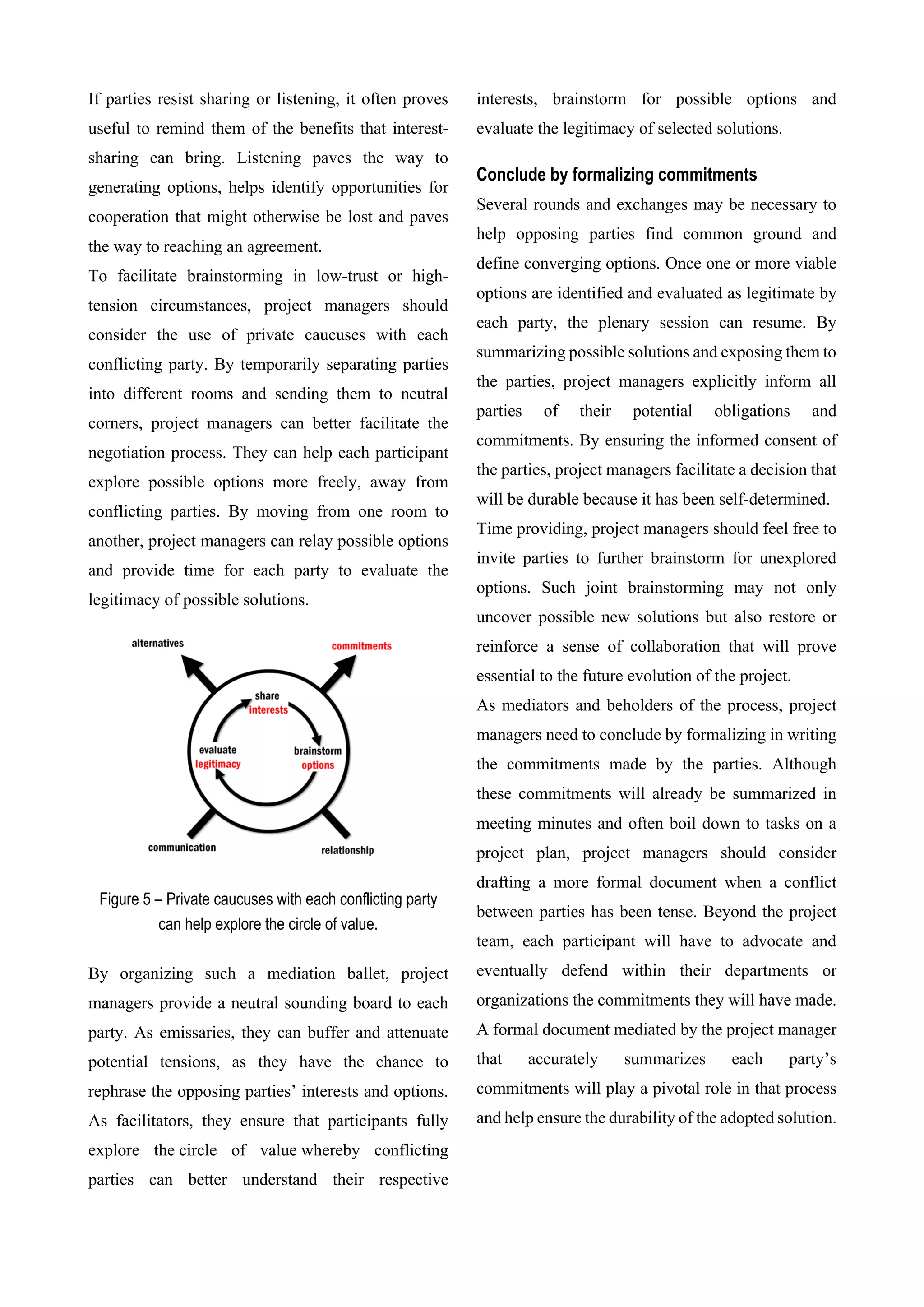 A primer on mediation for project managers | PDF
