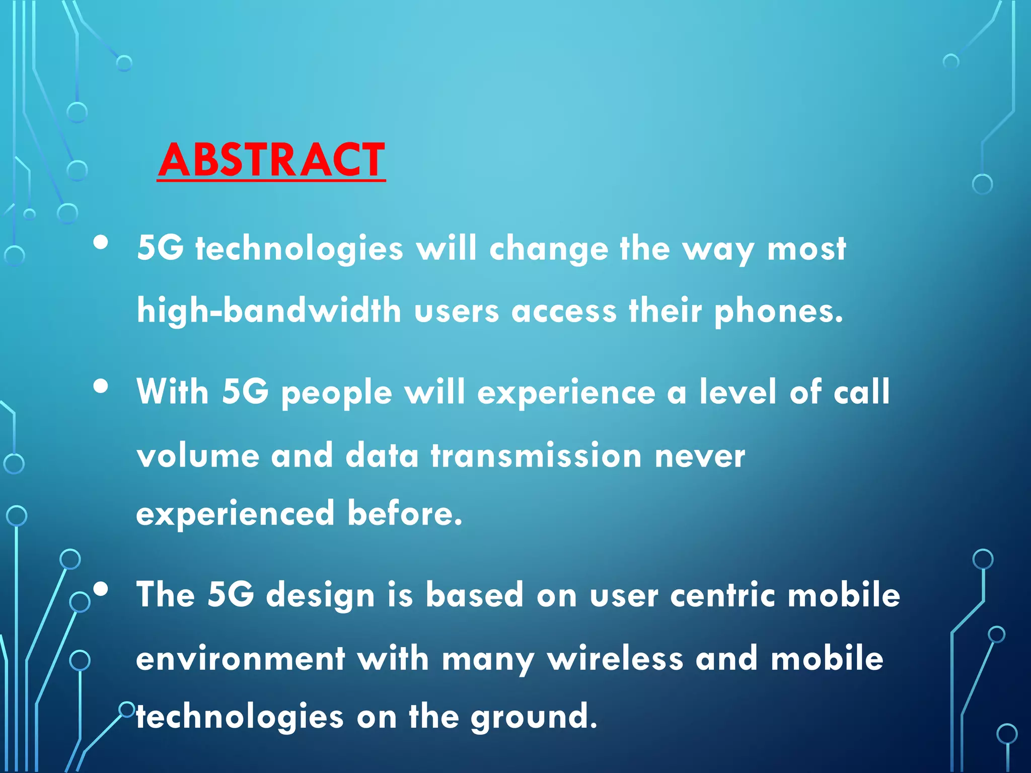 5g technology | PDF