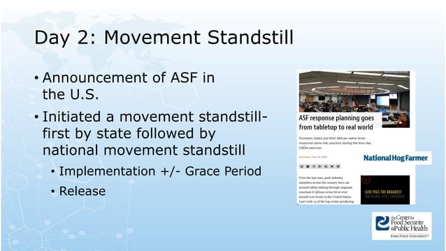 Dr. Pam Zaabel - Producer Experience from the African Swine Fever ...