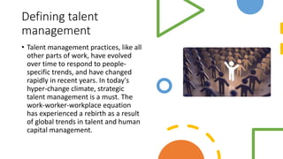 Talent management practices at Infosys | PPTX