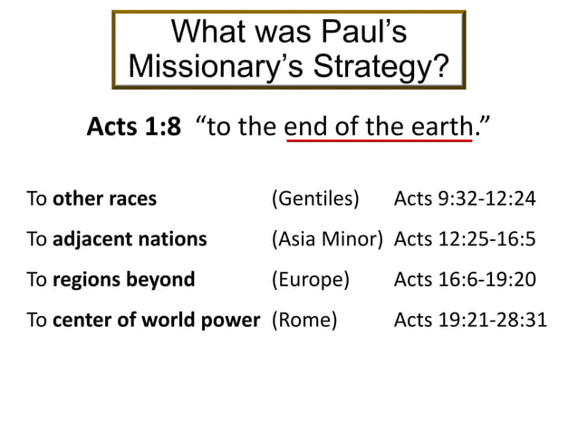 Your Mission - Acts 14 | PDF | Christianity | Religion & Spirituality