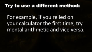 200128 problemsolvinginexams ifyougetstuck | PPT