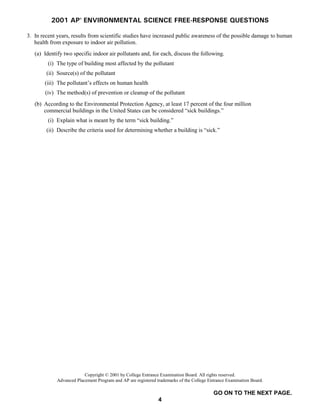 2001 frq | PDF