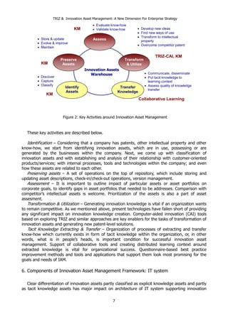 2001 triz and innovation asset management | PDF