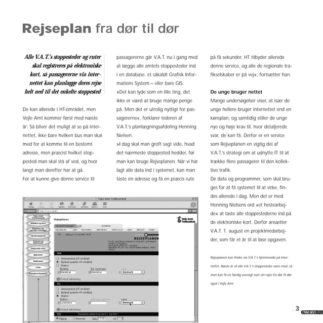 VAT Nyt 2 | Juni 2001 | Vejle Amts Trafikselskab | PDF