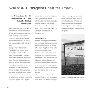 VAT Nyt 4 | December 2001 | Vejle Amts Trafikselskab | PDF