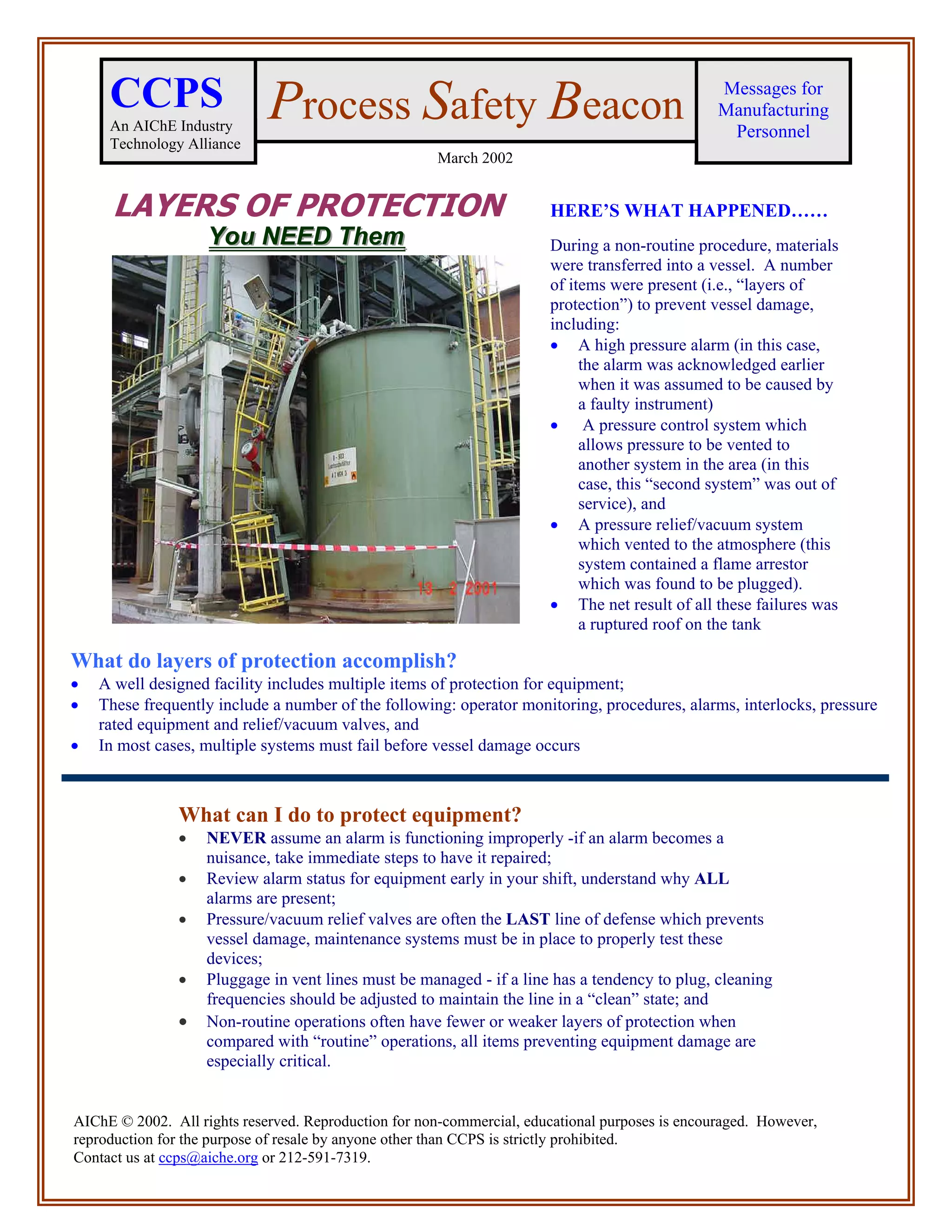 Layers of Protection | PDF | First Aid | Injuries