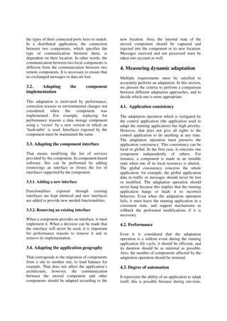 Automatic Adaptation of Component-based Software - Issues and Experiences | PDF