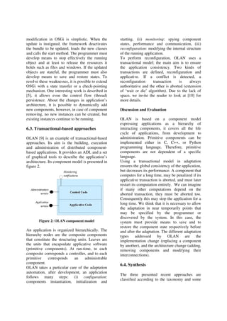 Automatic Adaptation of Component-based Software - Issues and ...