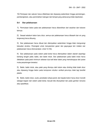 2002 12 sni 03-2847-2002 (beton) | PDF