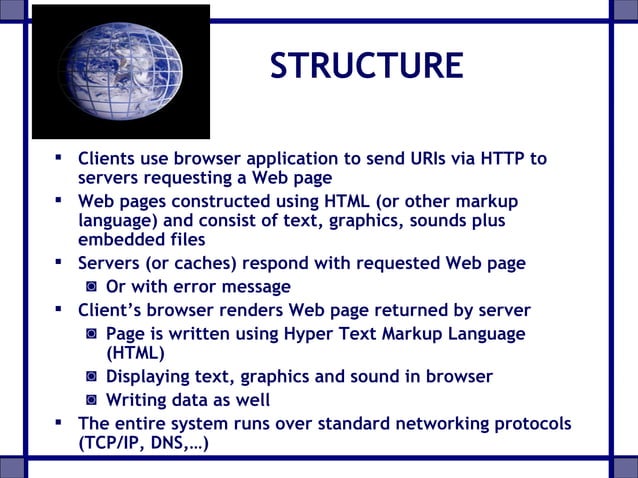world wide web | PPT