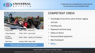RYA SAILING COURSES | PPTX