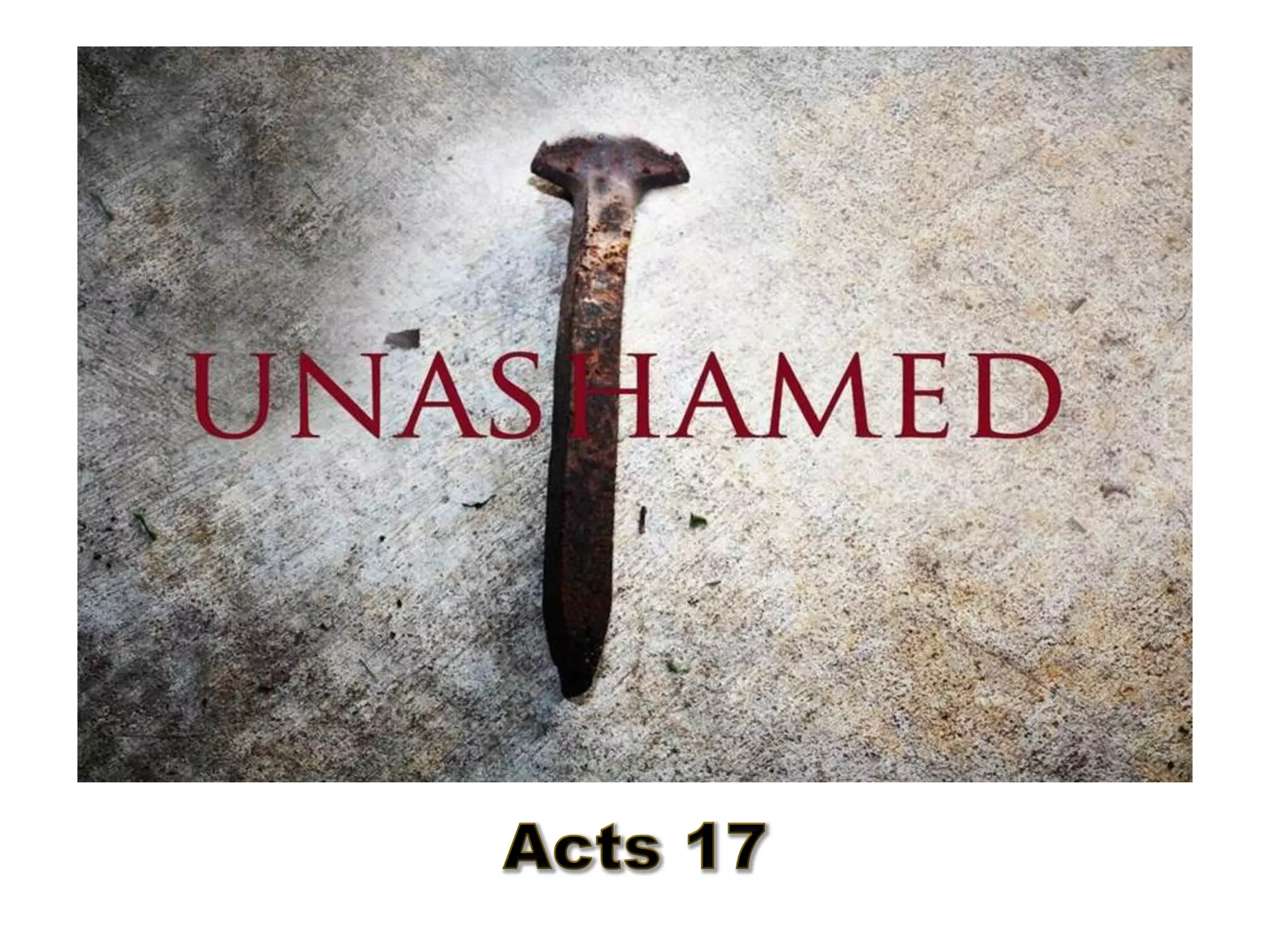 Reactions to the Gospel - Acts 17 | PDF