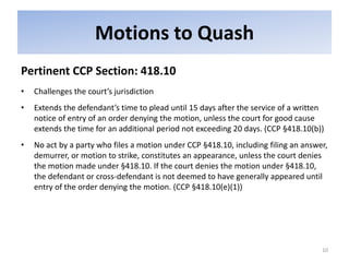 Selvin_Pre-trial Motions | PPTX