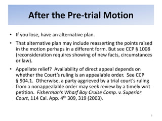 Selvin_Pre-trial Motions | PPTX