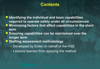 2002 ibc - Assessing the safety of staffing arrangements | PPT