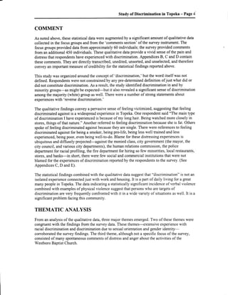 Study: Discrimination in Topeka, 2002 | PDF | Debated Sensitive Social Issues | Sensitive Topics